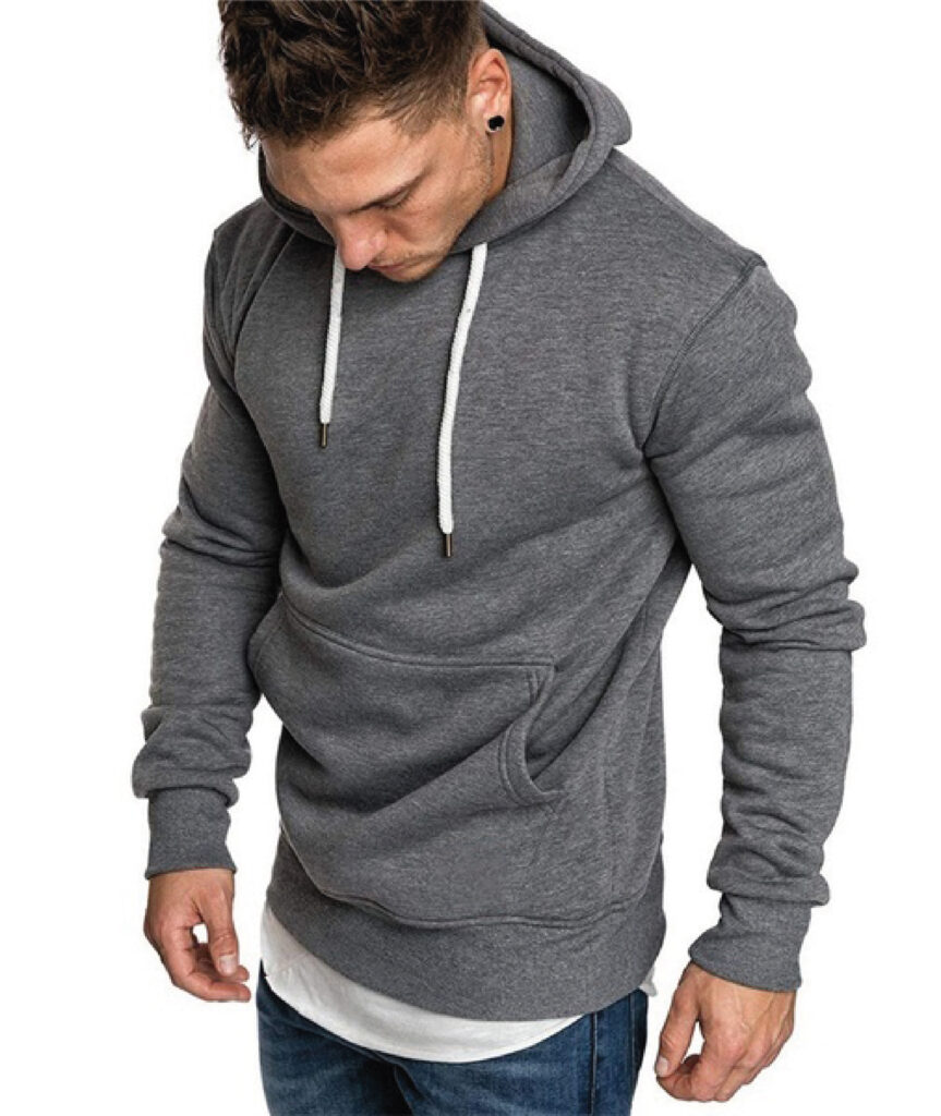 Buzo de Hombre – Canguro Liso – Actitud